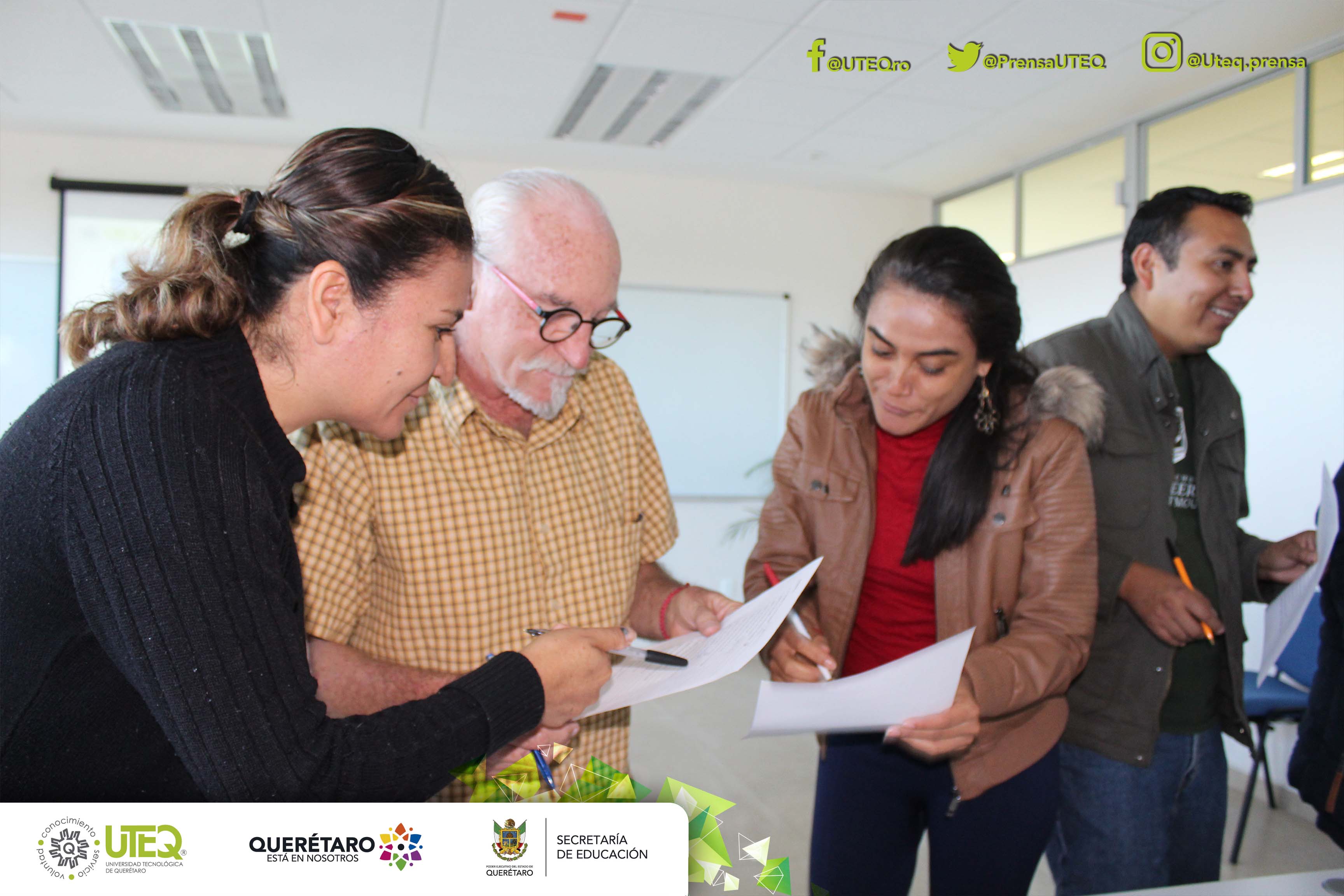 Noticias | Nuevos profesores de la UTEQ participan en Curso Inducción