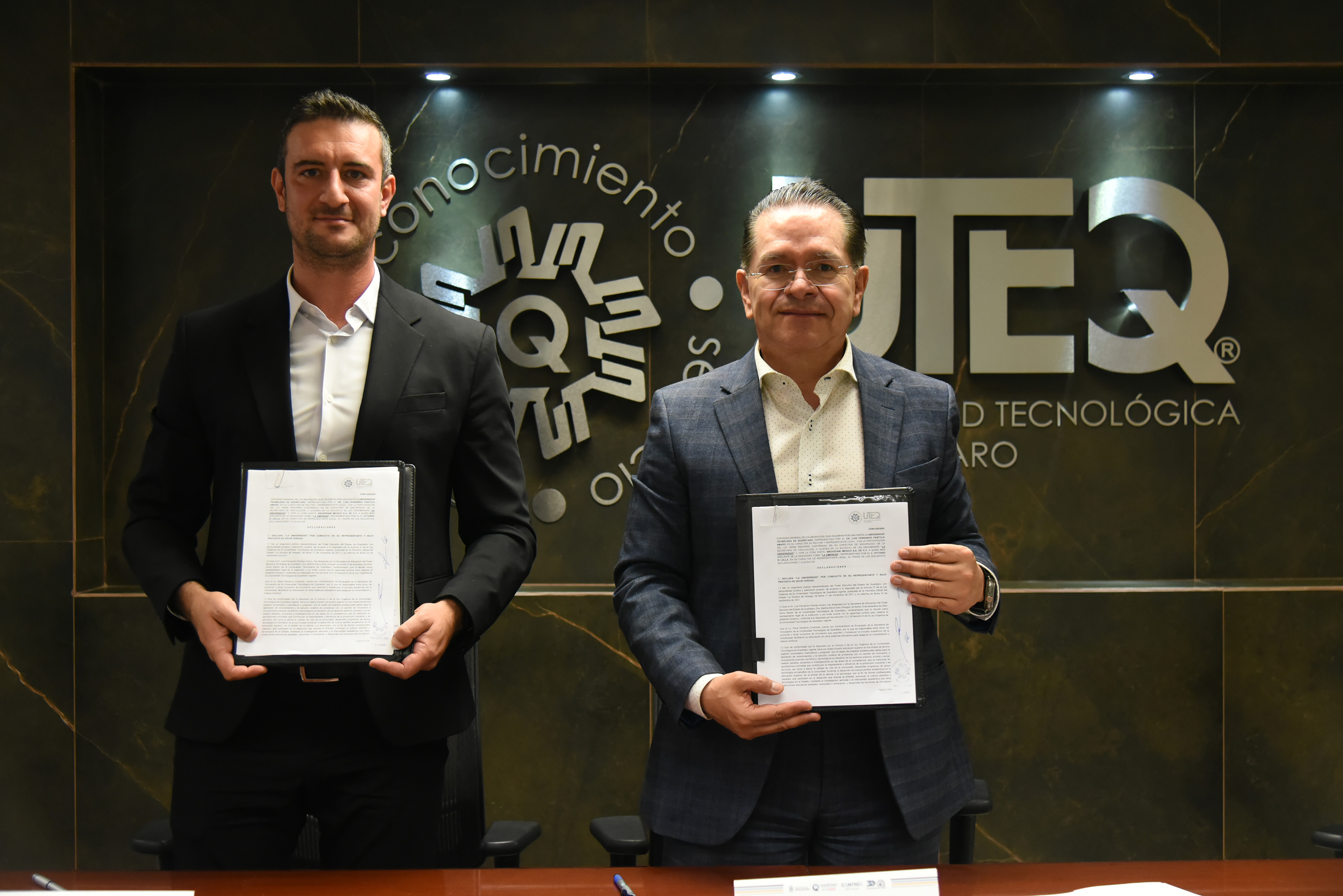 UTEQ y Brovedani México firman convenio para potenciar la formación ...